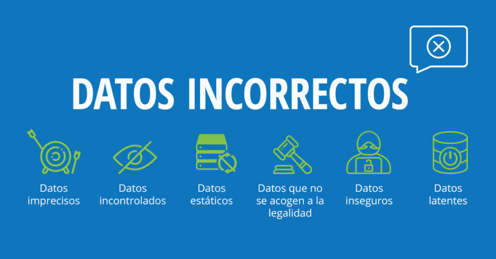 Datos incorrectos: cuáles evitar para un correcto enfoque data-driven